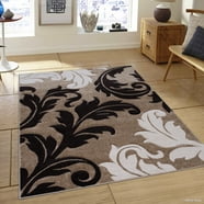 Allstar Rugs Allstar Woven Abstract Block and Square Design Rug ...