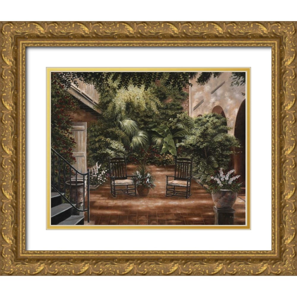 Brown, Betsy 14x12 Gold Ornate Wood Framed with Double Matting Museum ...