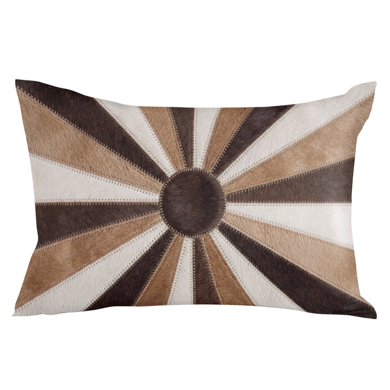 Brown Boho Throw Pillow Cover 20 x 36 Inch Decorative Pillow Cover ...