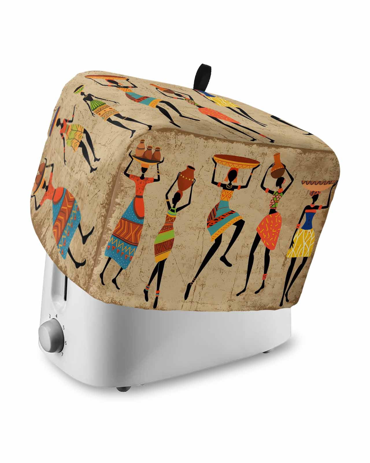 Brown Boho Toaster Cover 2 Slice, Small Kitchen Appliance Covers ...