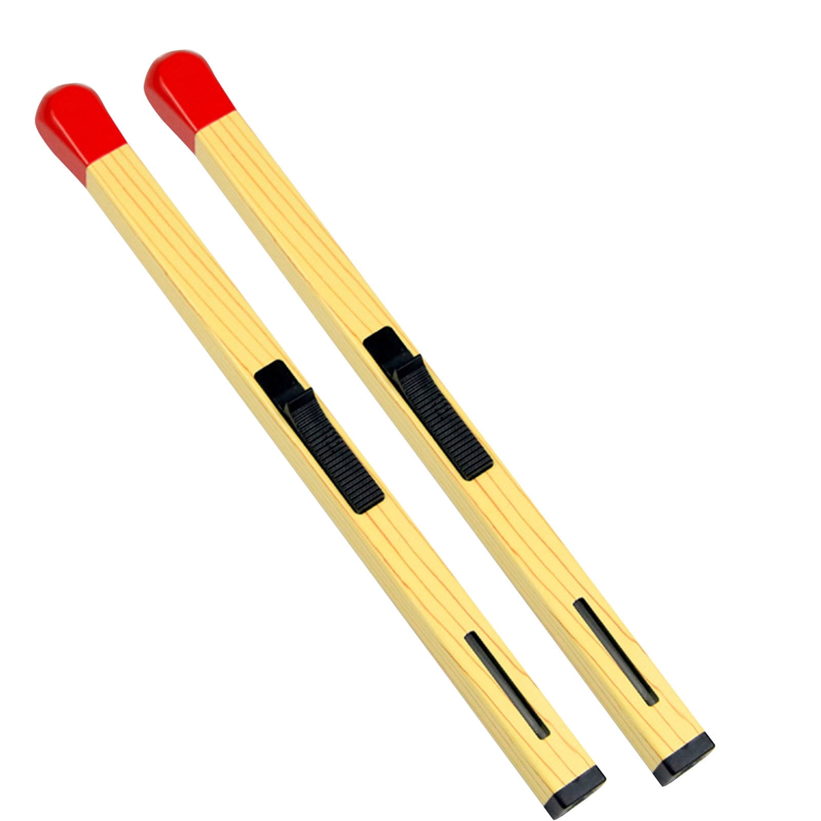 Brown Brown Matchstick Style Lighter 2 Pcs Alloy Aluminum Tube Open ...