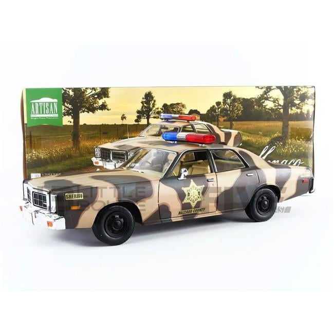 Brown Camouflage Hazzard County Sheriff 1 by 18 Scale Diecast Model Car ...