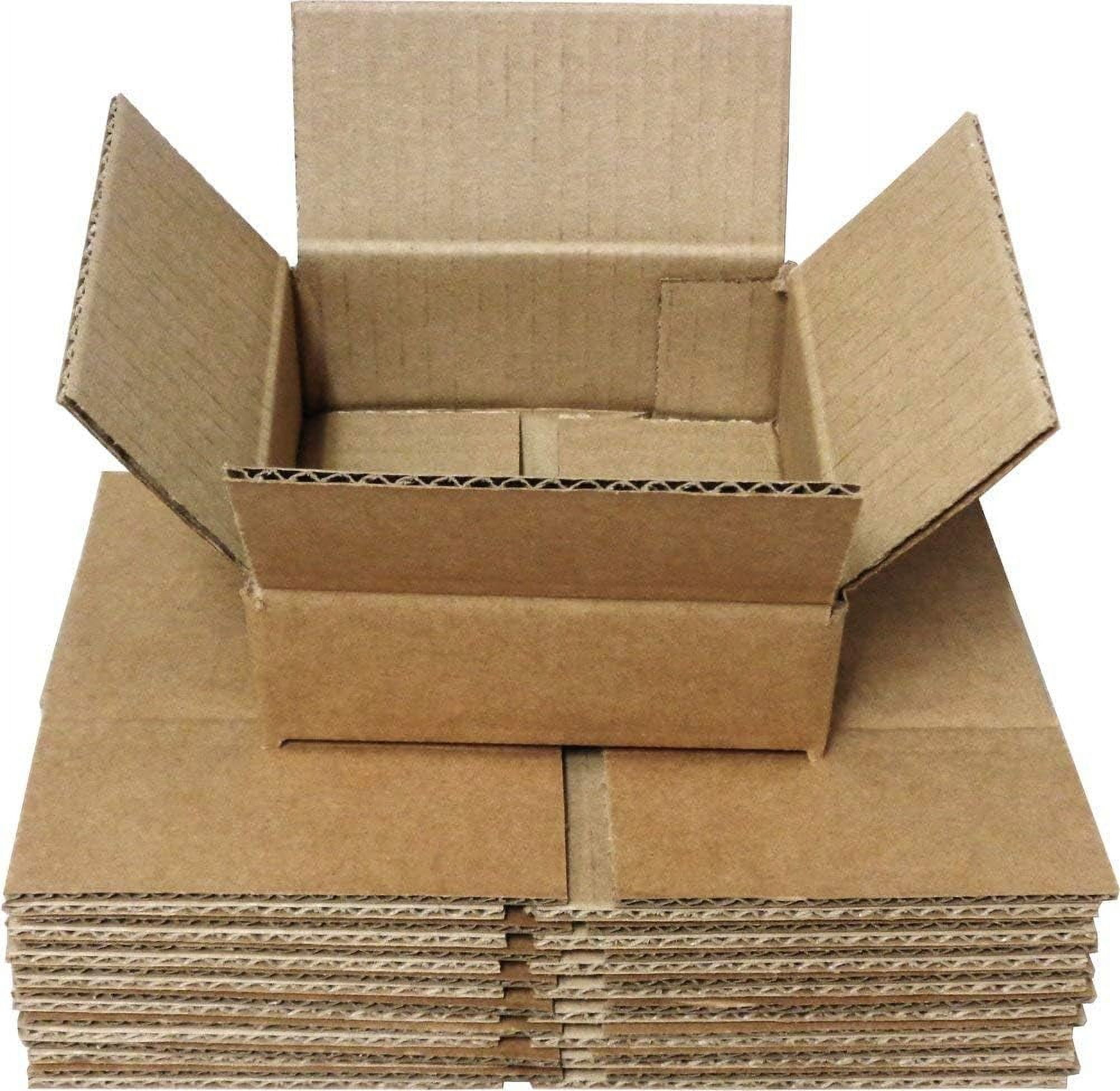 Brown Cardboard Storage Shipping Boxes - Each Holds 5 s - BC05 ...