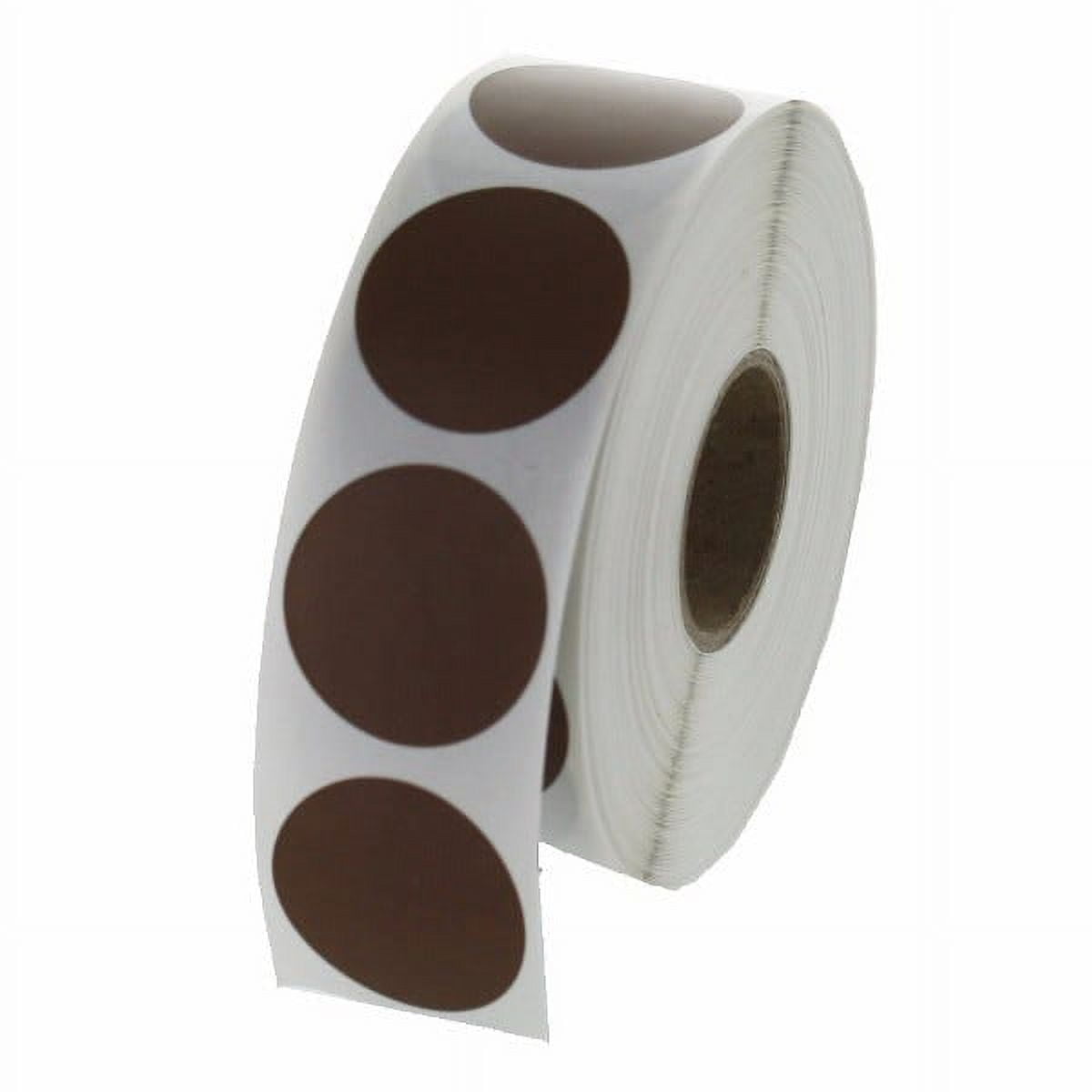 Brown Circle Stickers and Labels - 1" - Walmart.com