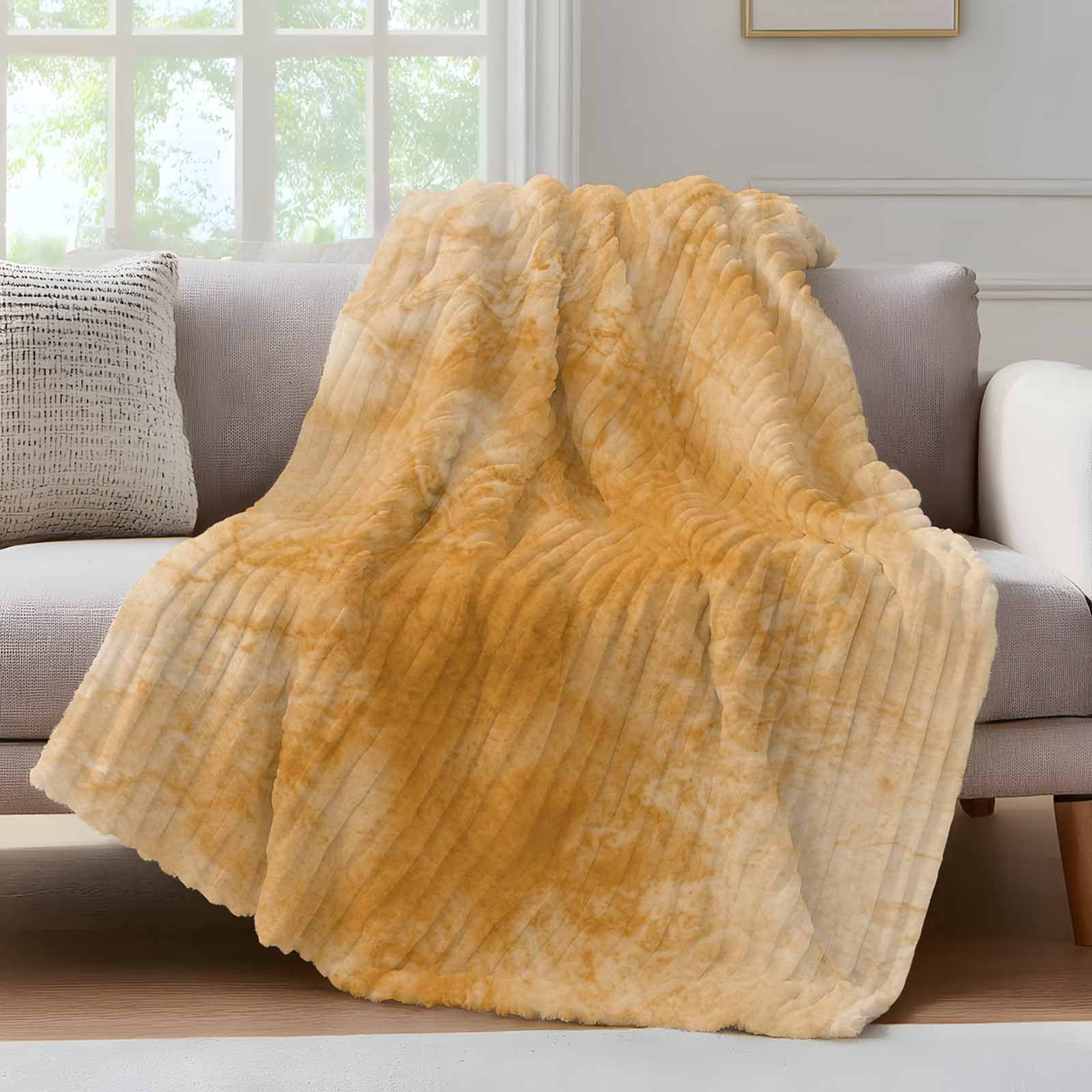 Brown Clouds Throw Blanket for Couch Modern Abstract Art Fantasy Smoke ...