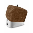 Brown Coffee Small Toaster Cover 2 Slice, Kitchen Appliance Covers ...