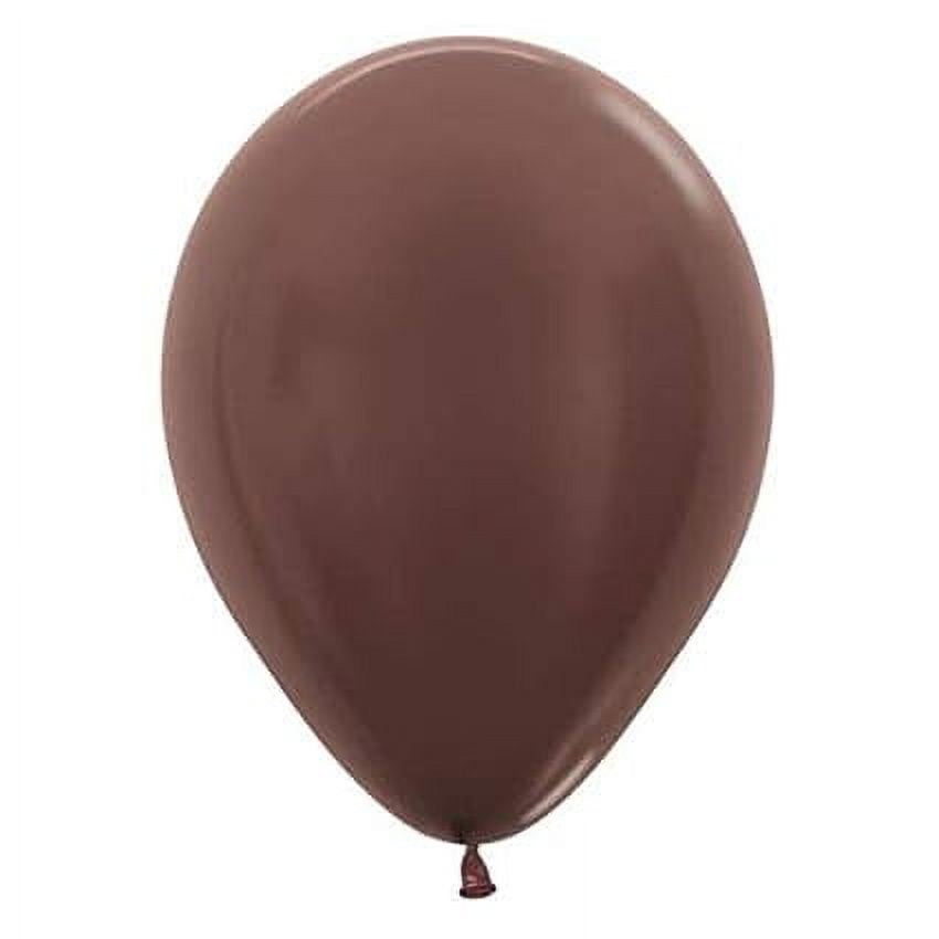 Brown Colour Balloons Birthday Party Occassions 100pcs Birthday Party ...