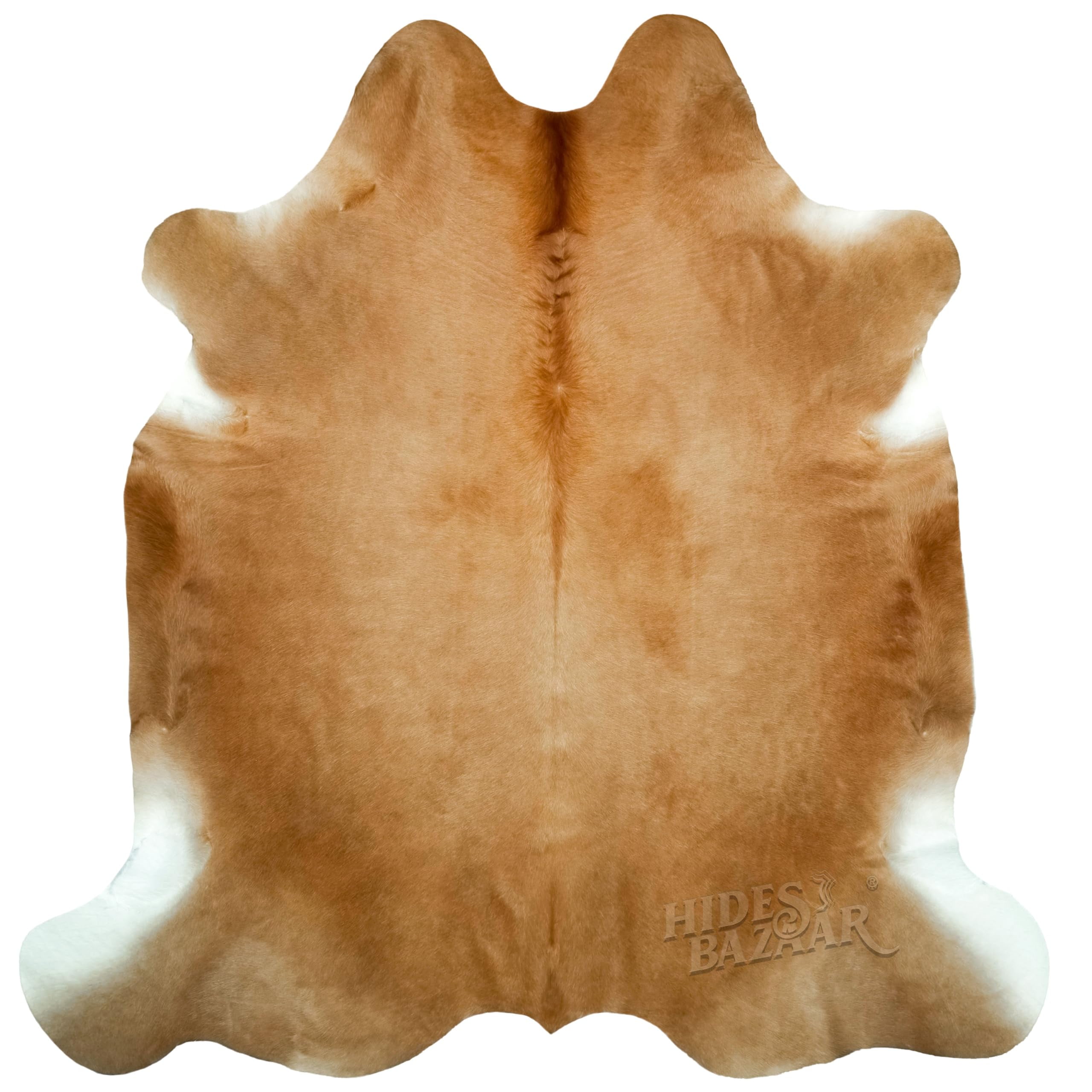 Brown Cowhide Rug Genuine Leather Cowhide Brown Color Mix Area Rug (6x8 ...