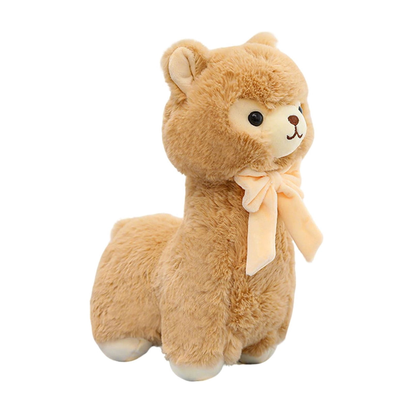 Brown Cute Short Plush Soft Stuffed Cartoon Doll Toy For Home ...