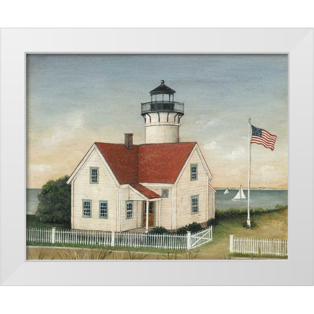 Brown, David Carter 18x15 White Modern Wood Framed Museum Art Print ...