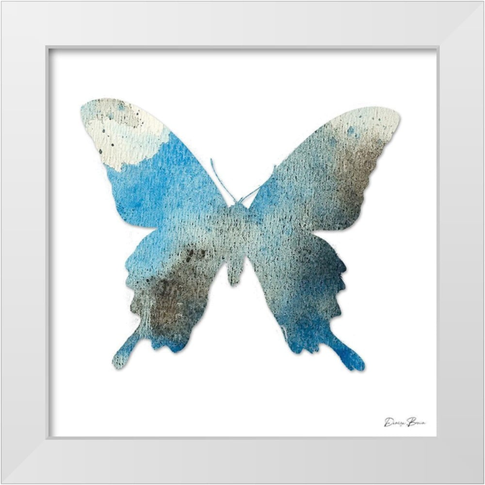 Brown, Denise 12x12 White Modern Wood Framed Museum Art Print Titled ...