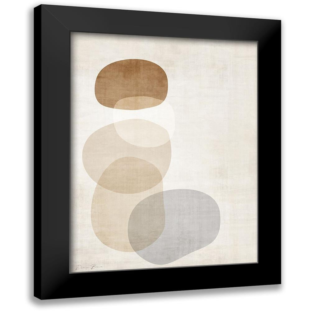 Brown, Denise 12x14 Black Modern Framed Museum Art Print Titled - Mobo ...
