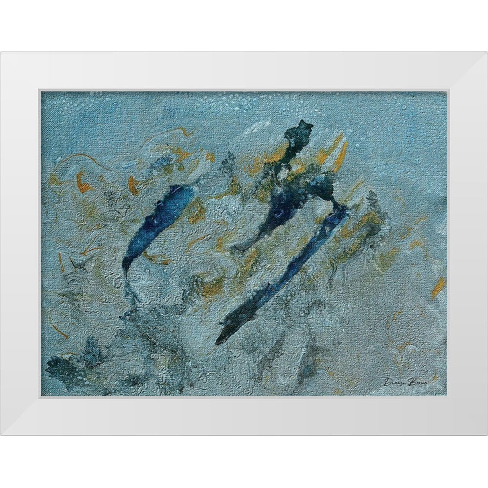 Brown, Denise 14x12 White Modern Wood Framed Museum Art Print Titled ...