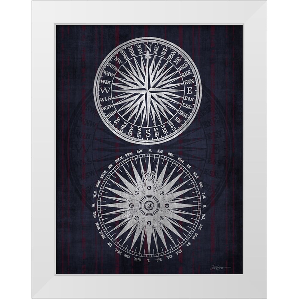 Brown, Denise 15x18 White Modern Wood Framed Museum Art Print Titled ...