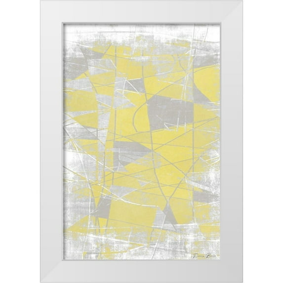 Brown, Denise 17x24 White Modern Wood Framed Museum Art Print Titled ...