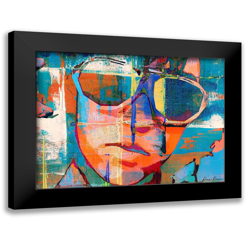 Brown, Denise 18x14 Black Modern Framed Museum Art Print Titled ...