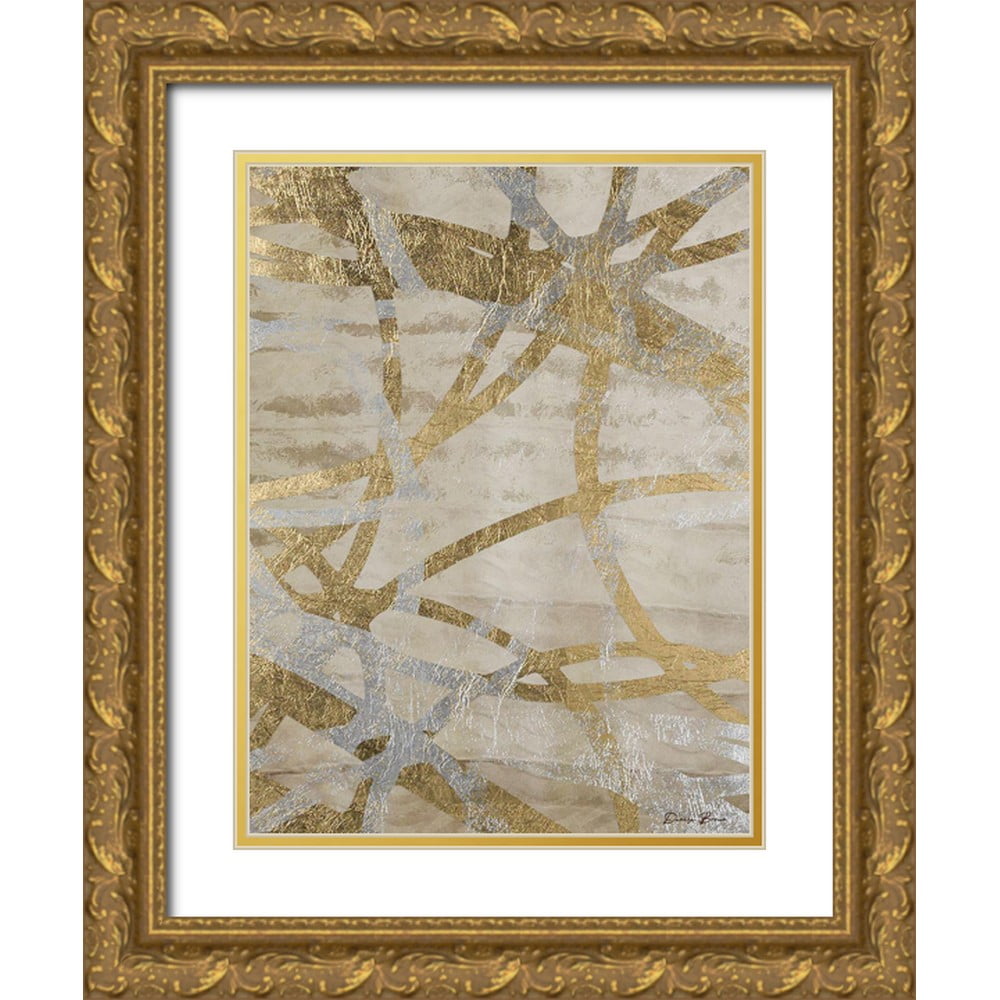 Brown, Denise 19x24 Gold Ornate Wood Framed with Double Matting Museum ...