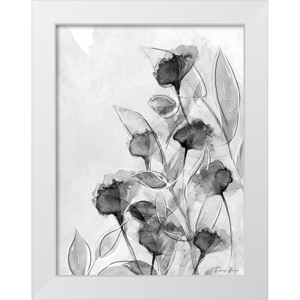 Brown, Denise 19x24 White Modern Wood Framed Museum Art Print Titled ...