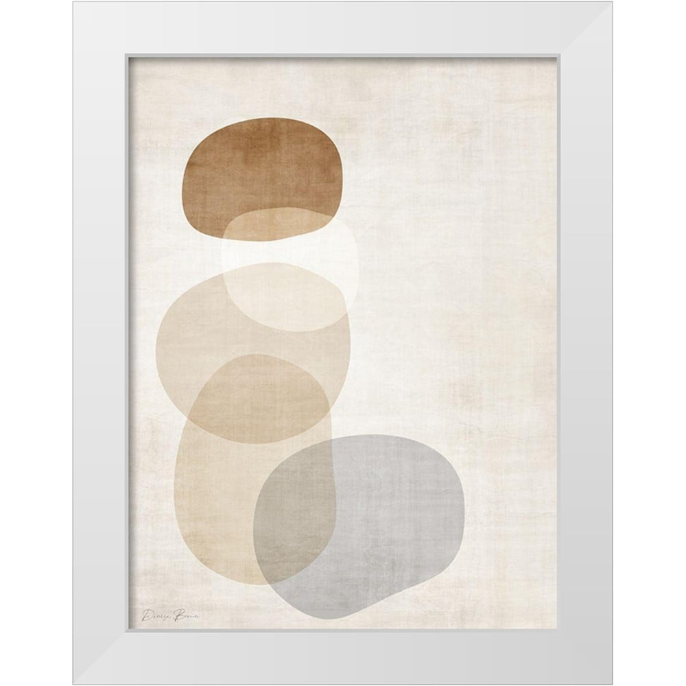 Brown, Denise 19x24 White Modern Wood Framed Museum Art Print Titled ...