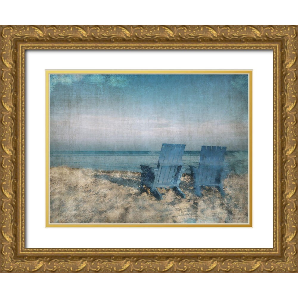 Brown, Denise 24x19 Gold Ornate Wood Framed with Double Matting Museum ...