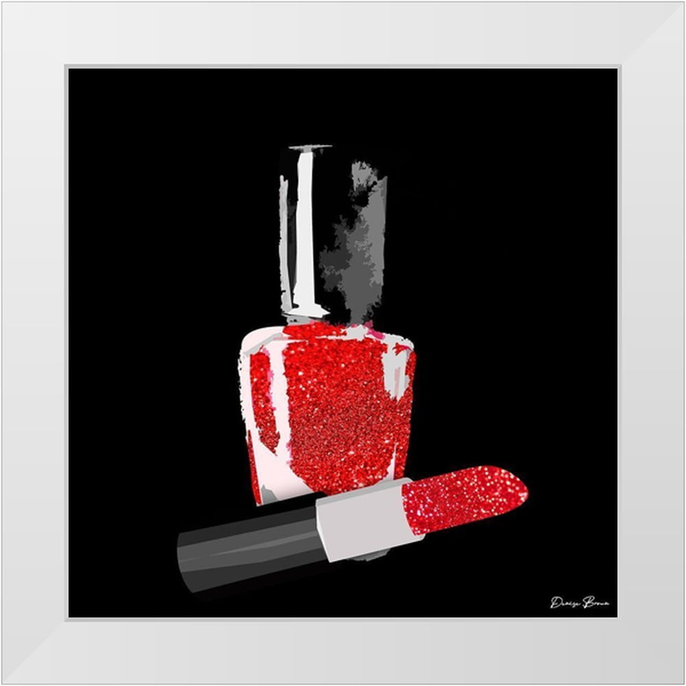 Brown, Denise 26x26 White Modern Wood Framed Museum Art Print Titled ...