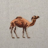Brown Desert Camel - Iron on Applique/Embroidered Patch - Walmart.com