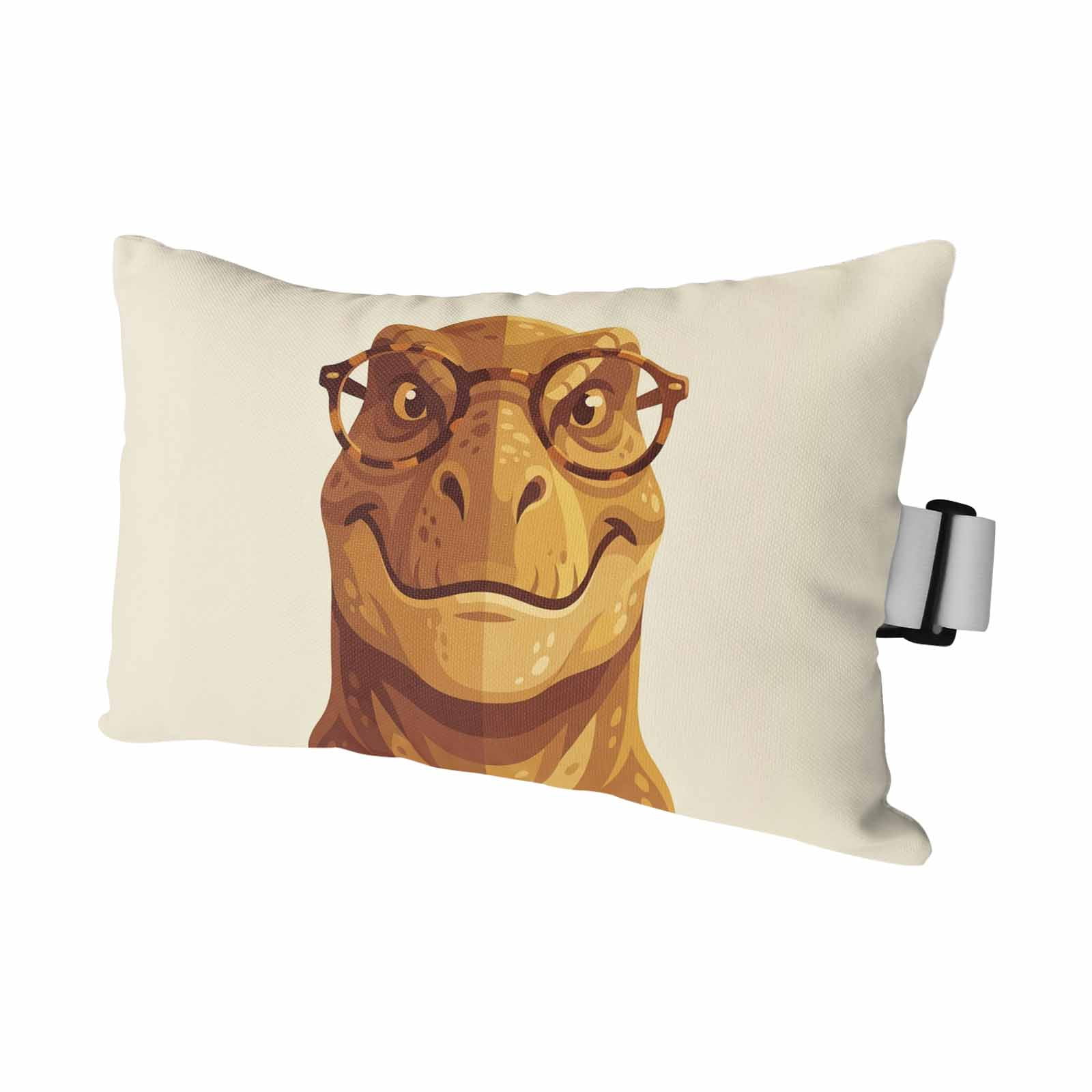 Brown Dinosaurs Outdoor Pillows for Chaise Lounge Chair Waterproof ...