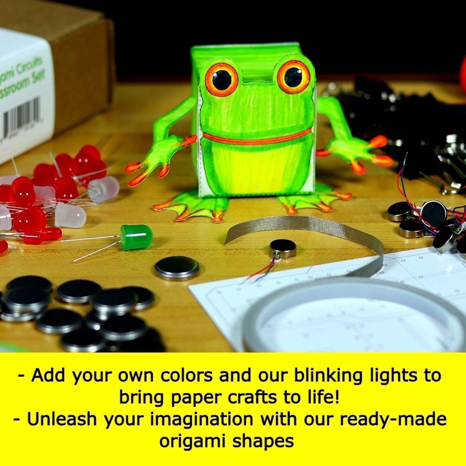 Brown Dog Gadgets Origami Circuits Classroom Set – Interactive STEM Kit ...