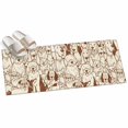 Brown Dog Hallway Runner Rug 2x6 Washable Non Slip Kitchen Runner Rug ...