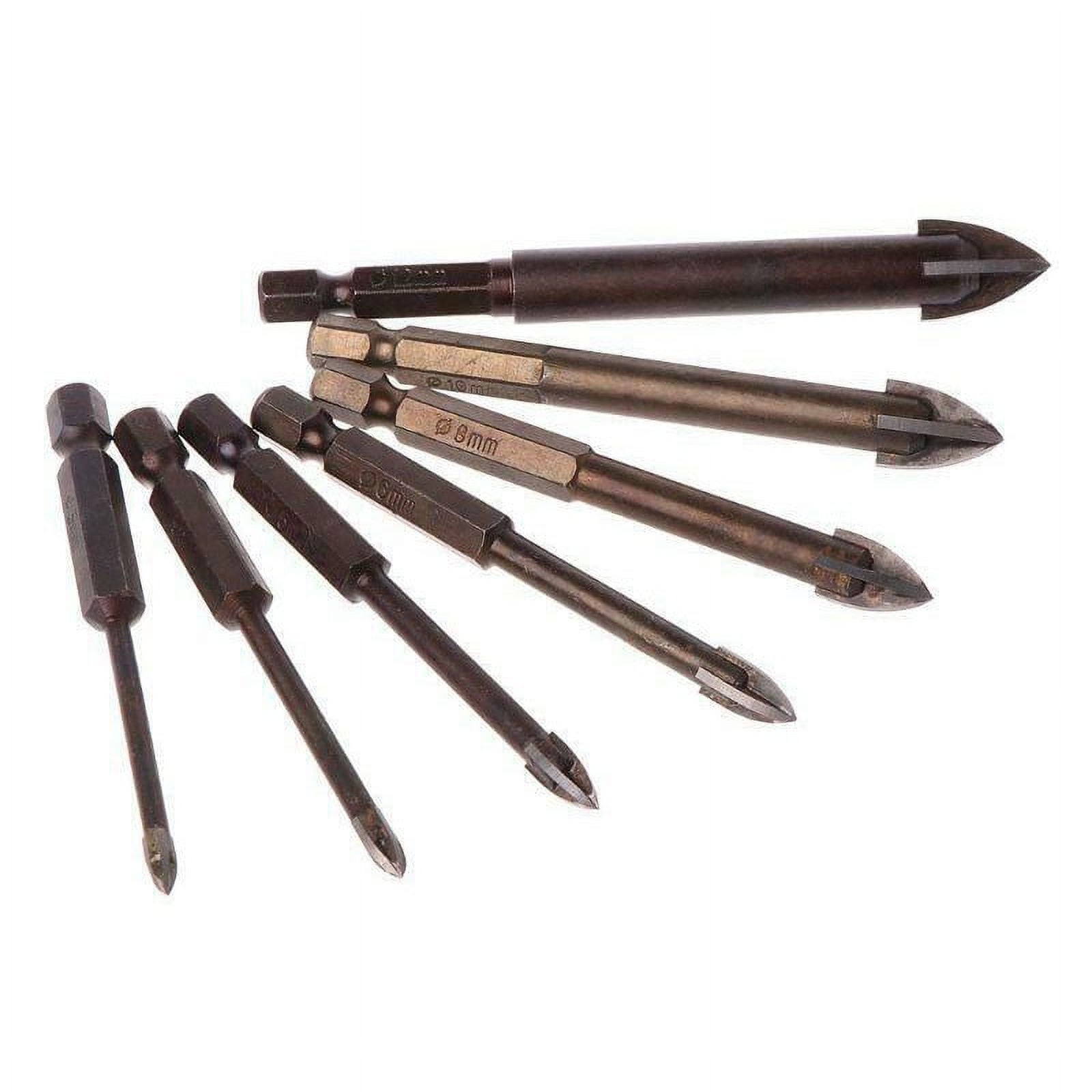 Brown Drill Bit Workshop Carbide Cutter Drilling Granite Hole Tools ...