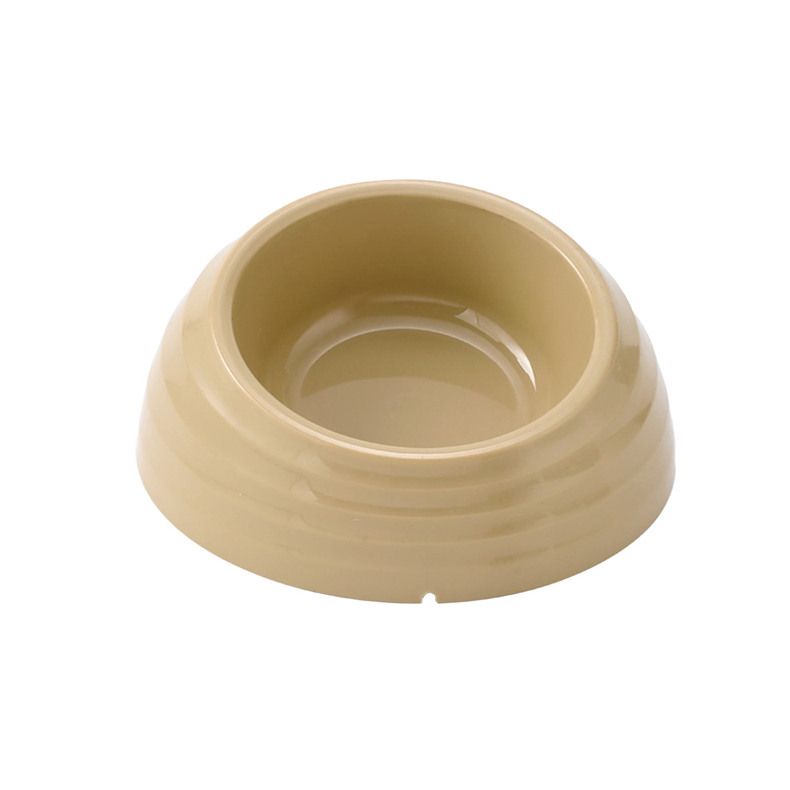 Brown Elevated Cat Bowl Dog Dish Tilted Food Bowl Non-Slip Pet Feeder ...