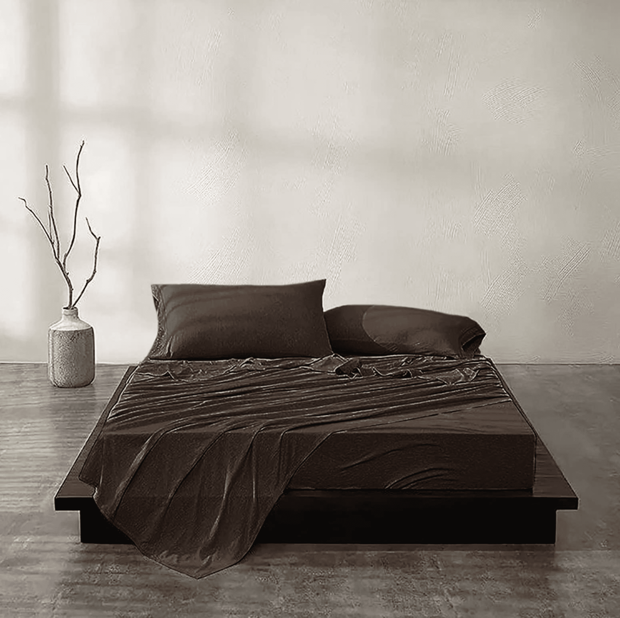 Brown Extra Soft Cozy Sheet Set 12" Deep Pocket[ ] - Walmart.com