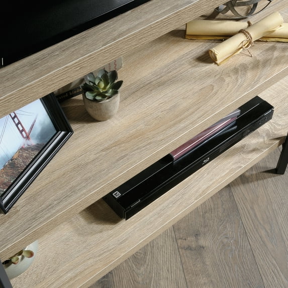 Brown Finish Console Storage Unit Modern-Rustic Design Perfect for ...