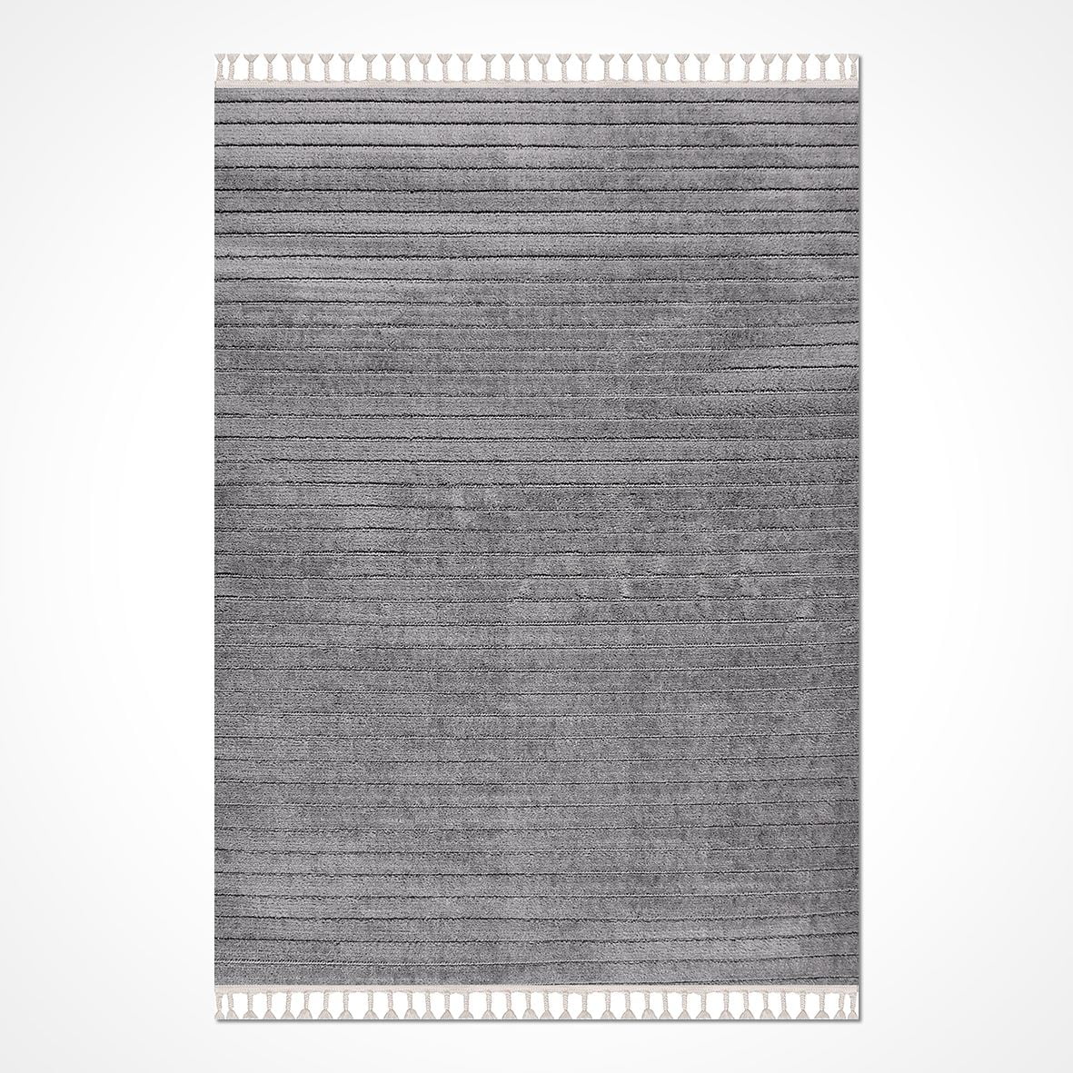 Brown Flat Pattern Polyester Area Rugs for Living Room Jacquard ...