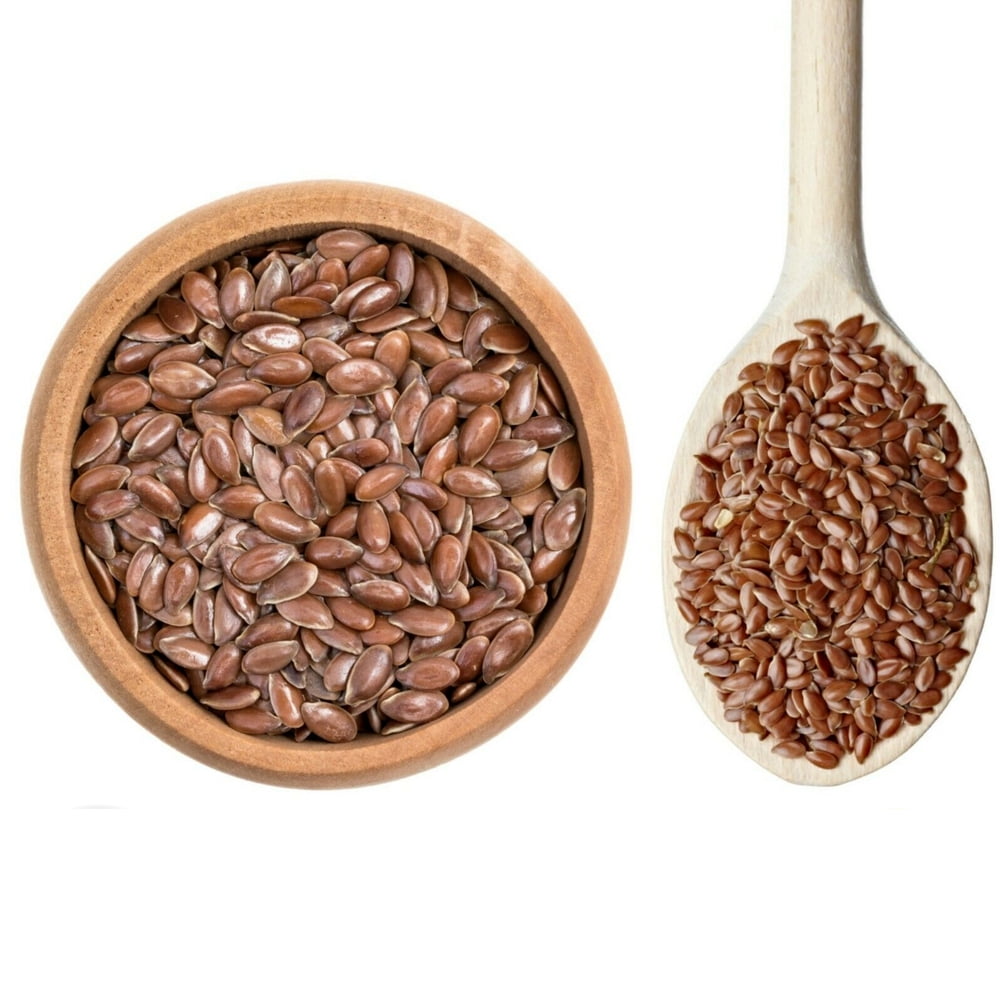 Brown Flax Seeds Whole Grain Seed Flaxseed NON GMO Linseed 1 to 20 lbs. Bulk - Walmart.com