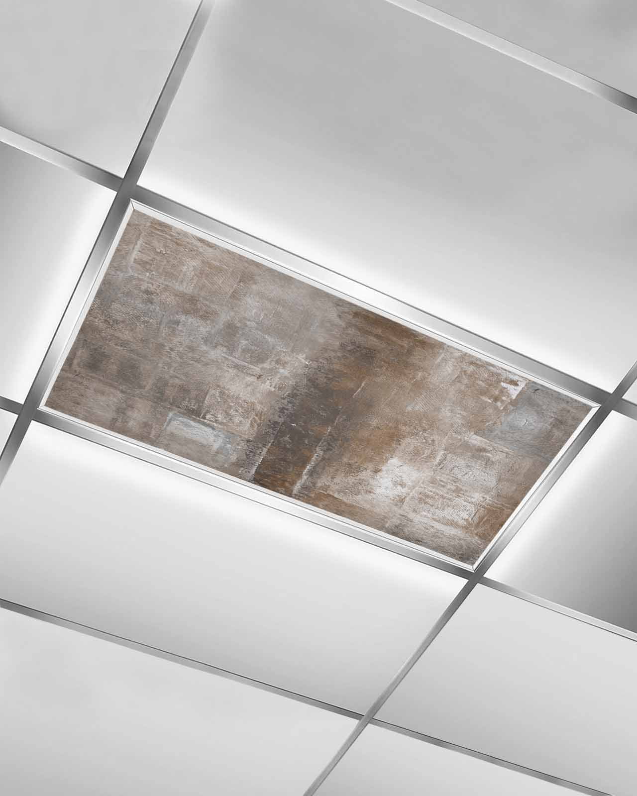 Brown Fluorescent Light Covers for Ceiling Lights 4x2 feet,1 Pack ...