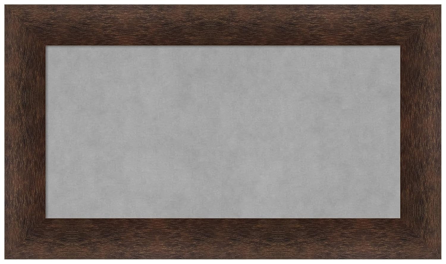 Brown Framed Magnetic Board 17x29 Small Vision Board for use th Magnets ...