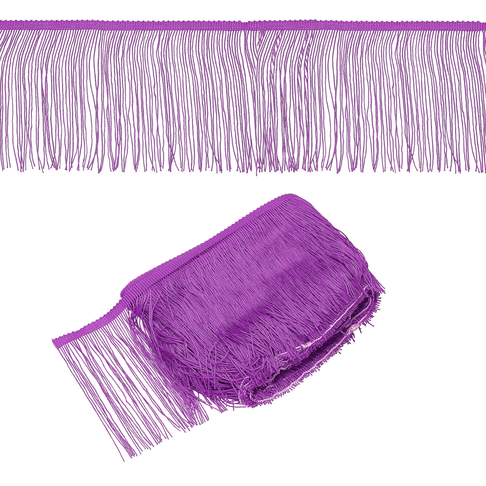 Brown Fringe Trim, 5 Yards x 65mm Fringe Trim Curtain Tassel Fringe ...