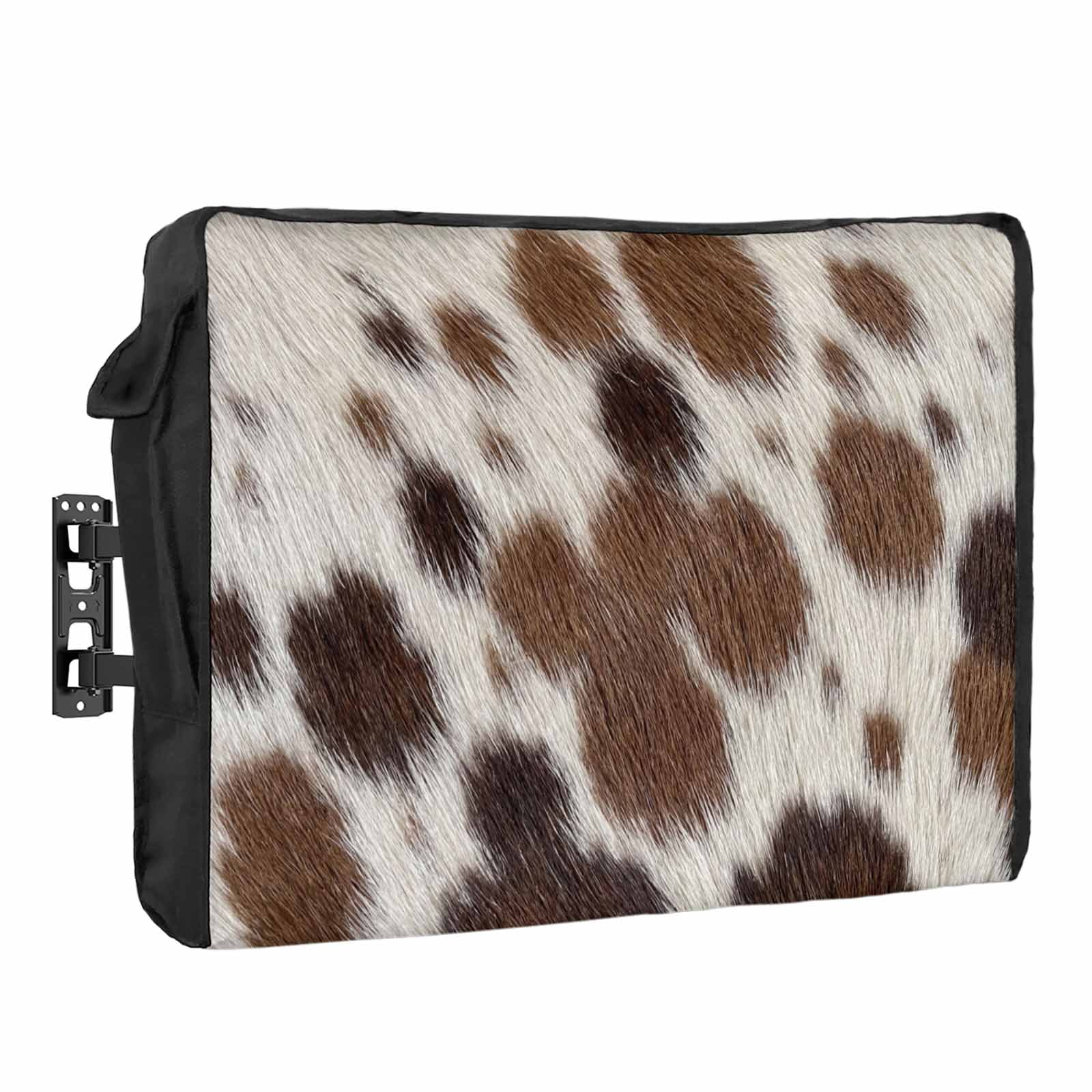 Brown Fur Texture Outdoor TV Cover 60 to 65 inch Weatherproof ...