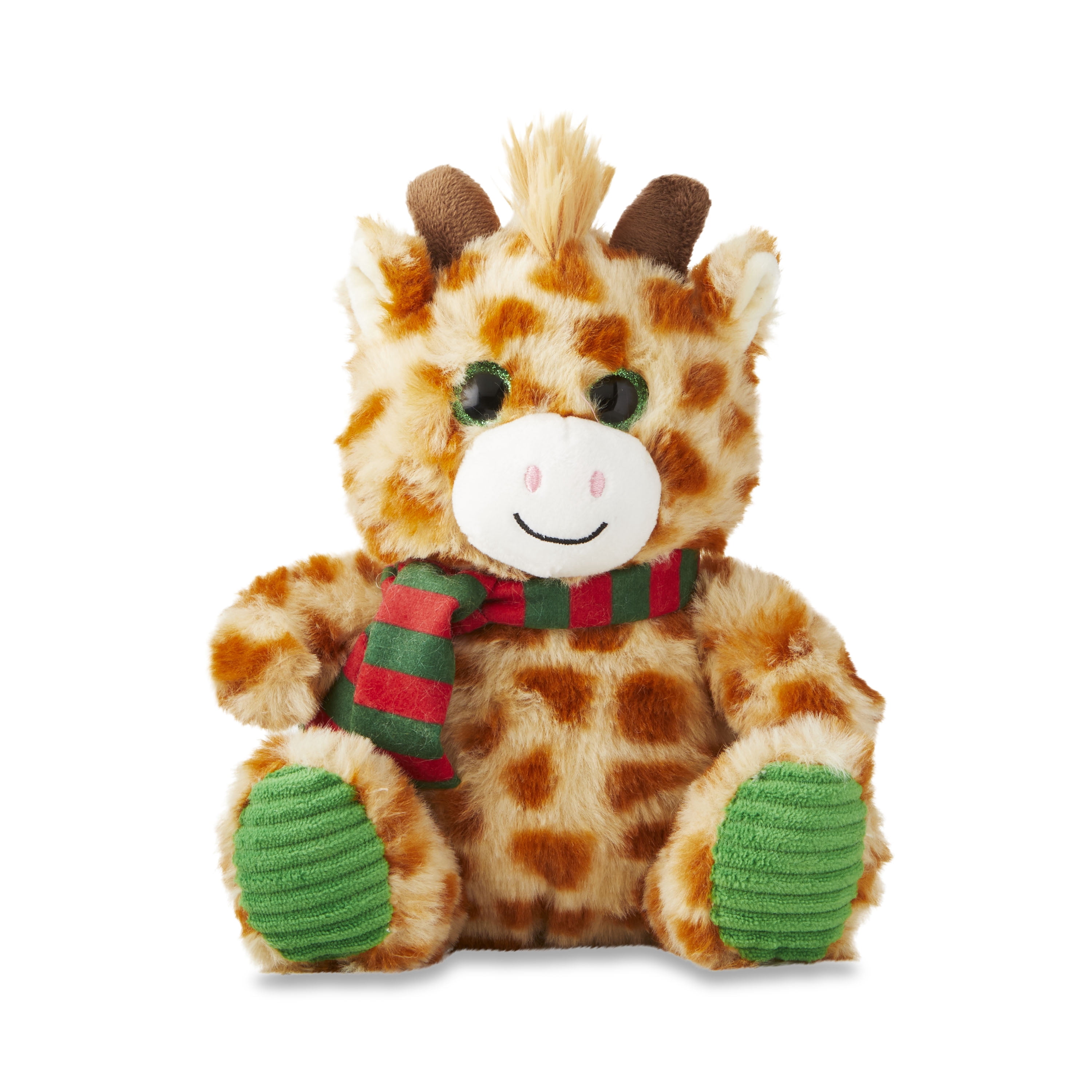 Brown Giraffe Child's Plush Toy, 8 in, by Holiday Time - Walmart.com