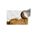 Brown Gold Marble Doormat Non Slip Diatomaceous Earth Door Mat ...