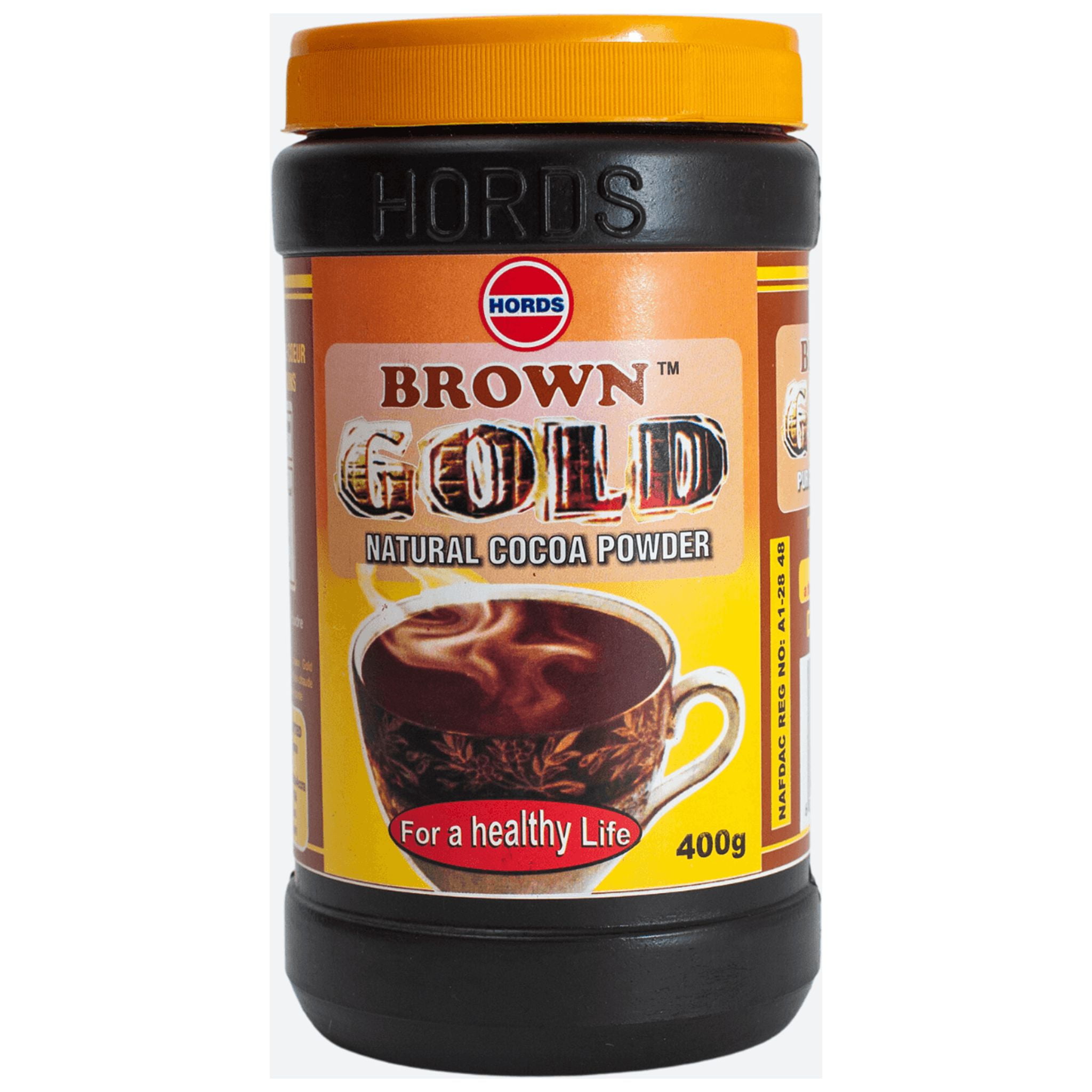 Brown Gold Natural Cocoa Powder - 400g-Indulge in Rich, Pure Chocolate ...
