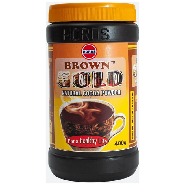 Brown Gold Natural Cocoa Powder - 400g-Indulge in Rich, Pure Chocolate ...
