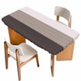 Brown Grey Boho Table Cloths for 3 Foot Rectangle Tables, Vintage ...