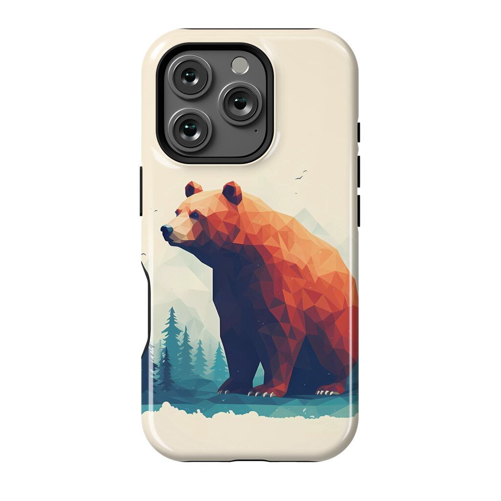 Brown Grizzly Bear Wildlife Nature Animal Phone Case 17 16 15 14 13 12 ...