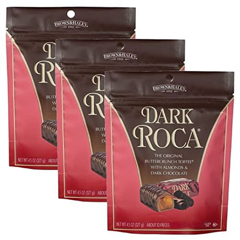 Brown & Haley Almond .. DARK ROCA Stand-up Pouch, .. Individually ...