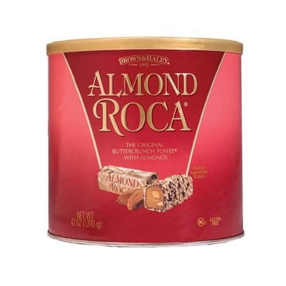 Brown & Haley Almond ROCA Buttercrunch Toffee Almonds Canister ...