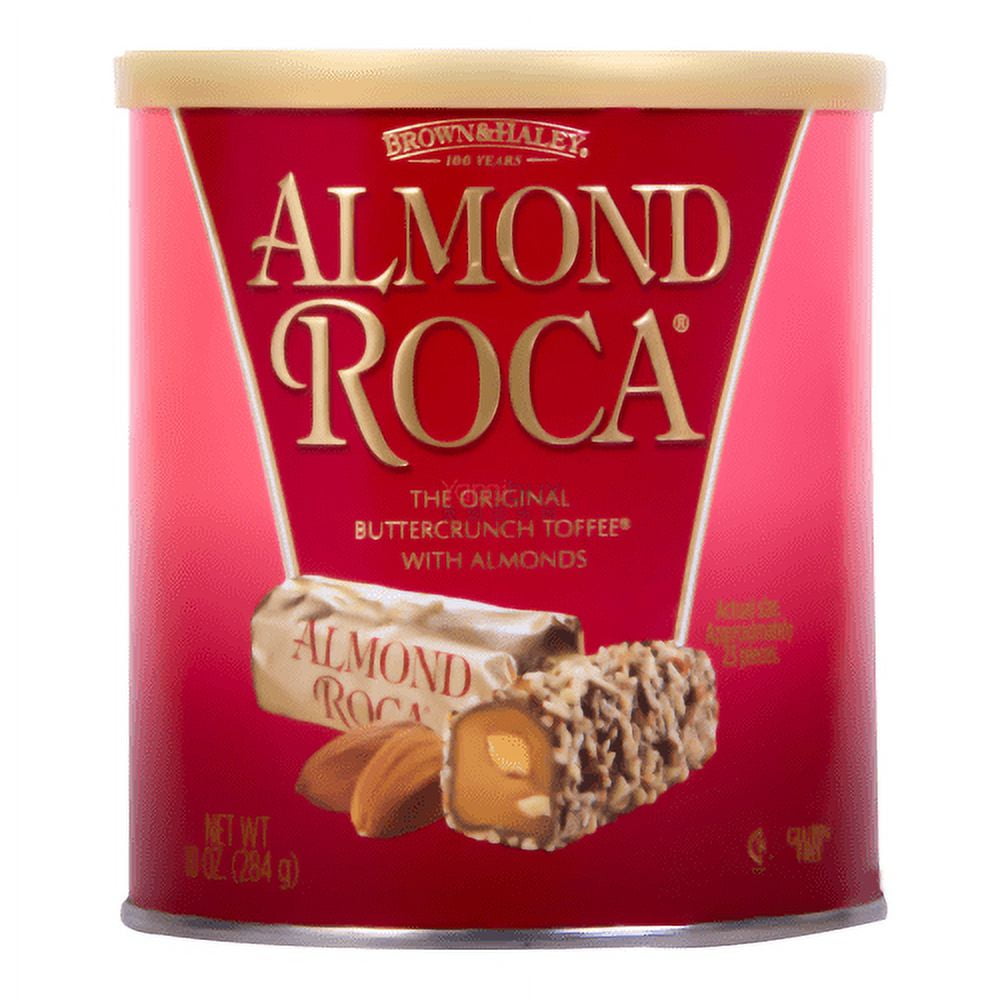 Brown & Haley Almond Roca Buttercrunch Toffee 10 oz (Pack of 4 ...