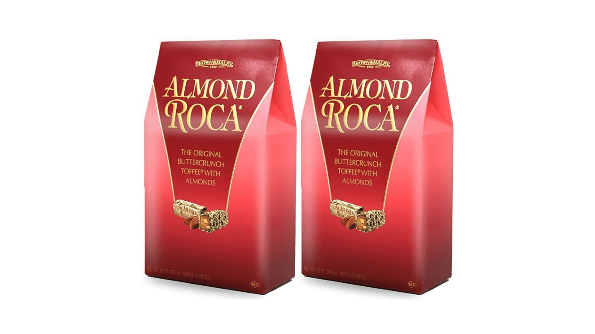 Brown & Haley Almond Roca Toffee Buttercrunch Toffee with Almonds (2 ...