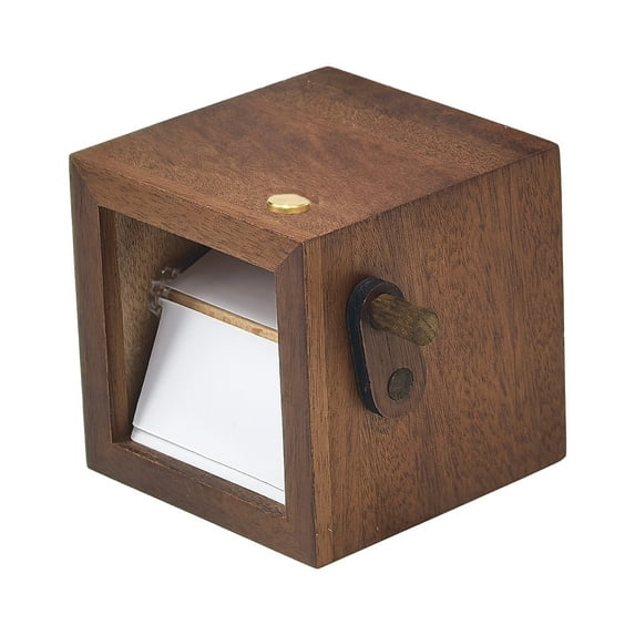 Brown Hand Cranked Photo Wooden Box, Customizable Picture Frame With ...